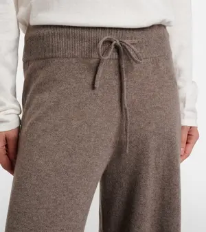 LISA YANG Sofi Cashmere Wide-leg Pants