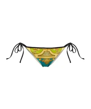 Versace Barocco Goddess Bikini Bottoms - Multicolor
