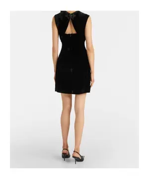 Veronica Beard Svetlana Velvet Mini Dress