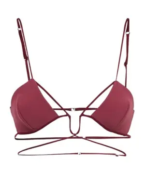 NENSI DOJAKA Tie-trimmed Twill Underwear
