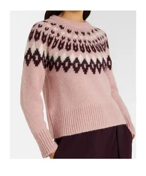 Veronica Beard Anne Fair Isle Wool-blend Sweater