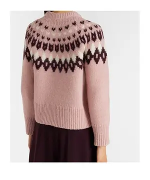 Veronica Beard Anne Fair Isle Wool-blend Sweater