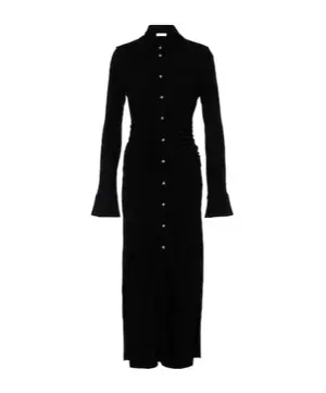 Altuzarra Claudia Jersey Midi Dress - Black