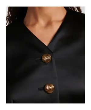 Veronica Beard Cynthia Satin Blazer