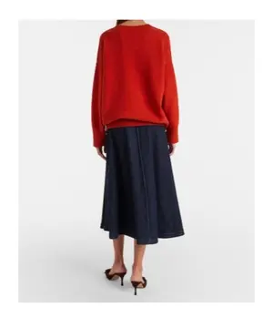 Altuzarra Varda Denim Midi Skirt