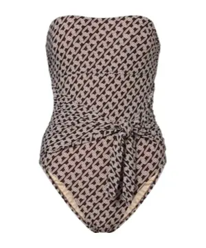 Melissa Odabash Munich Printed Swimsuit - Nude