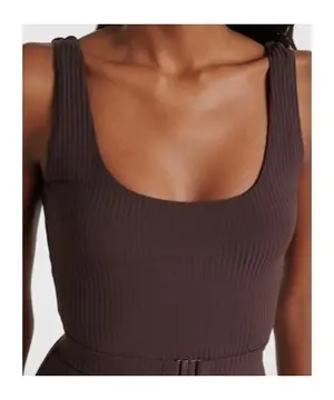 Melissa Odabash Rio Belted Swimsuit