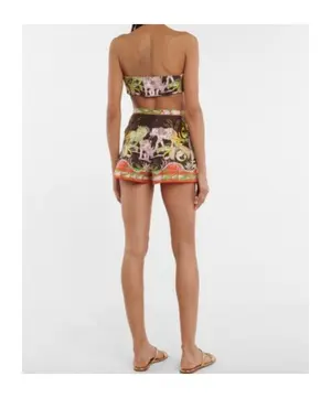 Emilio Pucci Printed Bandeau Top