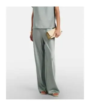 Vince Satin Wide-leg Pants