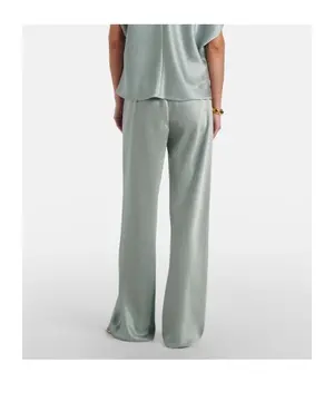 Vince Satin Wide-leg Pants