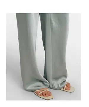 Vince Satin Wide-leg Pants