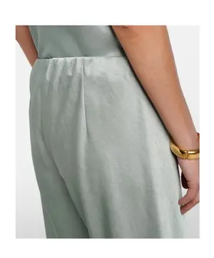 Vince Satin Wide-leg Pants