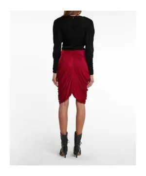 Isabel Marant Étoile Dotina Ruched Jersey Skirt