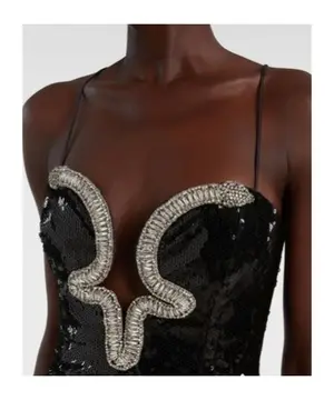 Rebecca Vallance Lyra Sequined Gown