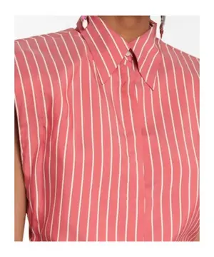 Isabel Marant Étoile Enza Pinstriped Silk Shirt