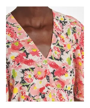 Stella McCartney Floral Silk Crêpe Blouse