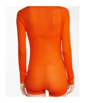 Dodo Bar Or Ribbed-knit Plunge Playsuit
