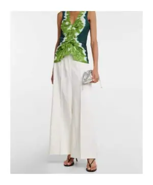 Altuzarra Pan Tie-dye Crêpe De Chine Top