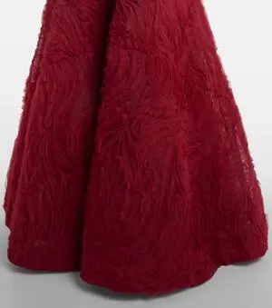 Rebecca Vallance Willow Mesh Bustier Gown