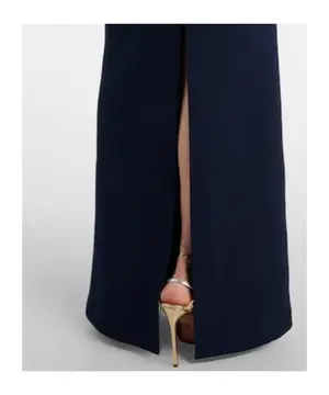 Rebecca Vallance Orla Embellished Crepe Bustier Gown
