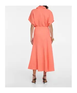ROKSANDA Wool Crepe Midi Skirt
