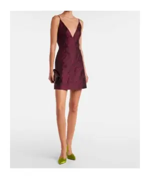 EMILIA WICKSTEAD Vero Embroidered Minidress