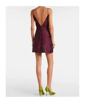 EMILIA WICKSTEAD Vero Embroidered Minidress