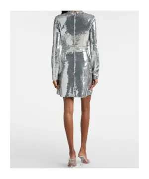 Rebecca Vallance Blythe Sequined Minidress