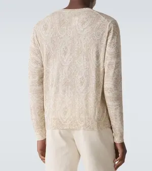 Etro Cotton And Silk Sweater