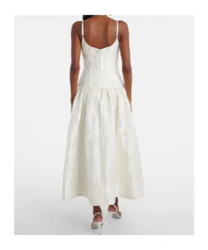 Rebecca Vallance Vanilla Dreams Bustier Midi Dress
