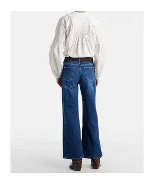 7 For All Mankind Lotta Ankle Wide-leg Jeans