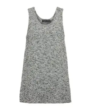 Proenza Schouler Bouclé Tank Top - Gray