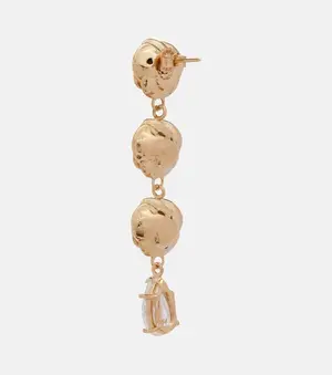 Magda Butrym Crystal-embellished Gold-plated Drop Earrings