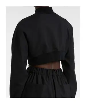 Comme Des Garçons Cropped Wool Top