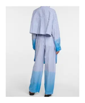 Marni Striped Cotton Poplin Shirt