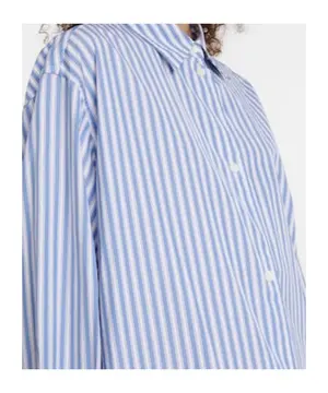 Marni Striped Cotton Poplin Shirt