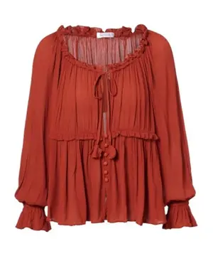 Poupette St Barth Moon Top - Red