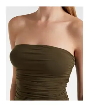 Melissa Odabash Rae Ruched Maxi Dress