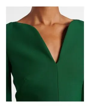 SAFIYAA LONDON Clemenza Crepe Gown