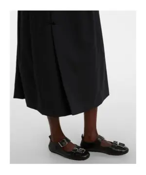Comme Des Garçons Wool Midi Skirt