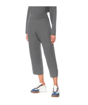 Stella McCartney Virgin Wool Wide-leg Cropped Pants