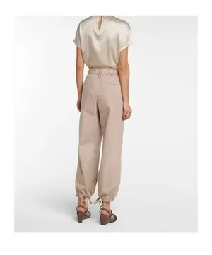 Brunello Cucinelli High-rise Wide-leg Pants