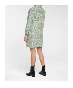 A.p.c. Melissa Floral Silk And Cotton Minidress