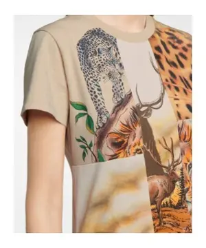 Stella McCartney Printed Cotton Jersey Minidress