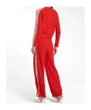 Stella McCartney Silk-trimmed Wool Sweater