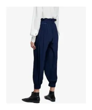 Stella McCartney Cuffed Silk Pants