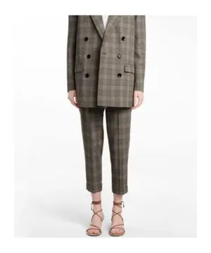 Isabel Marant Étoile Checked Tapered Pants