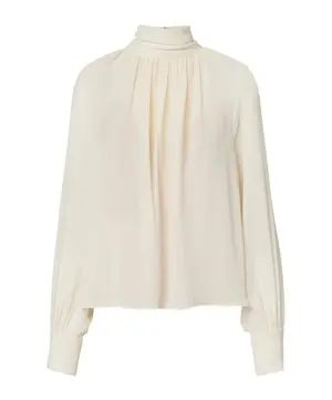 Vince Chiffon Blouse - White