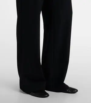 THE ROW Roger Wool Gabardine Pants