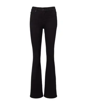 7 For All Mankind Leggy Bootcut Soho Mid-rise Bootcut Jeans - Black